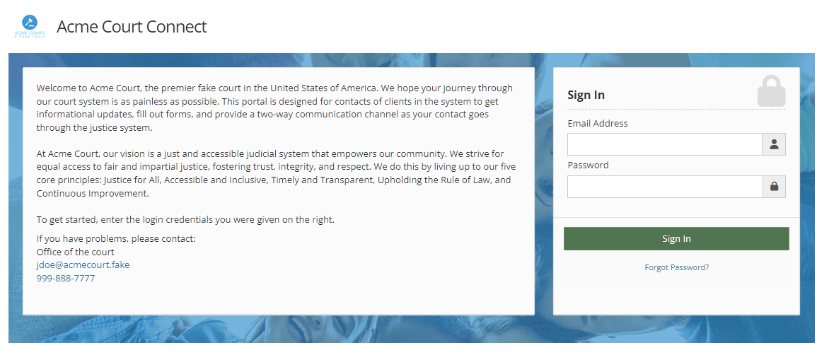 Customizing the CaseStream Connect Portal - YouthCenter Docs