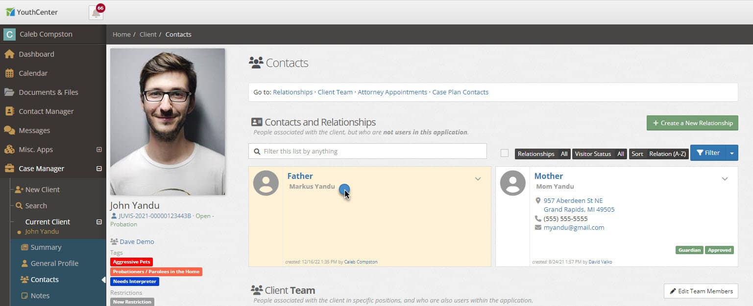 Making a Client Contact a Portal User (Casestream Connect ...